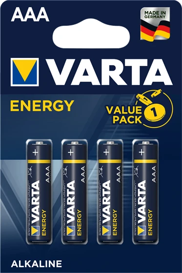 Varta LR03 Energy 4 baterije AAA
