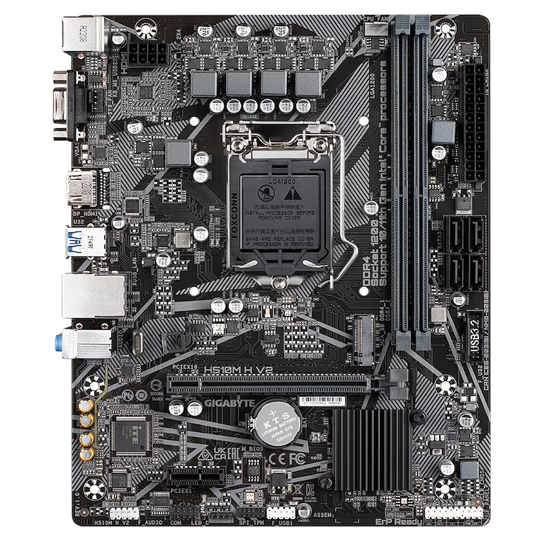 Gigabyte H510M H V2 rev. 1.x matična ploča