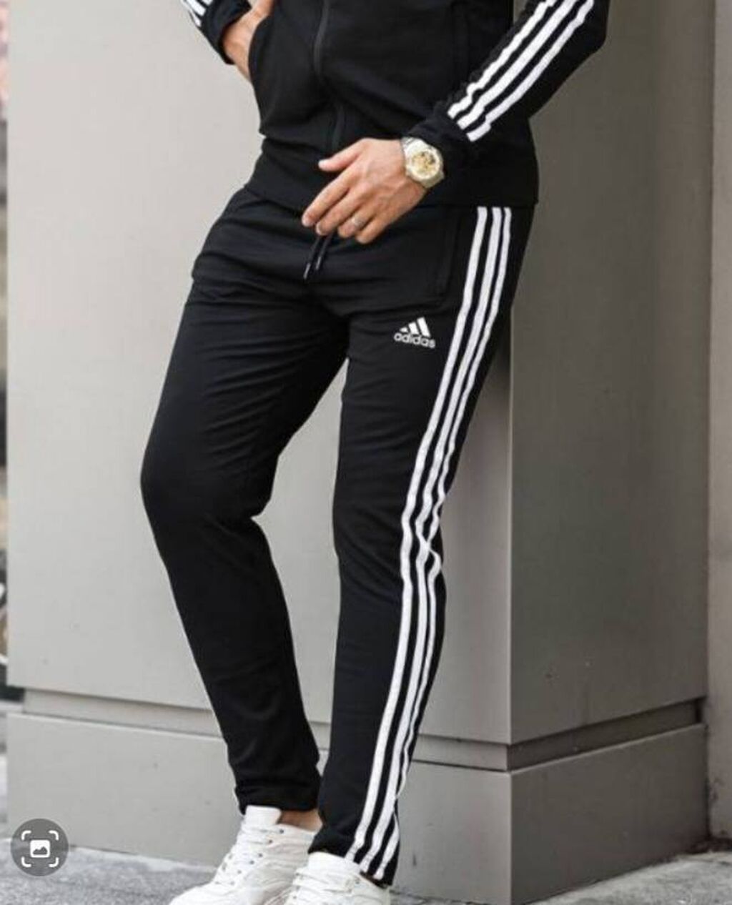 Muška trenerka za punije Adidas Novo Mokra likra Veličine xl 2xl