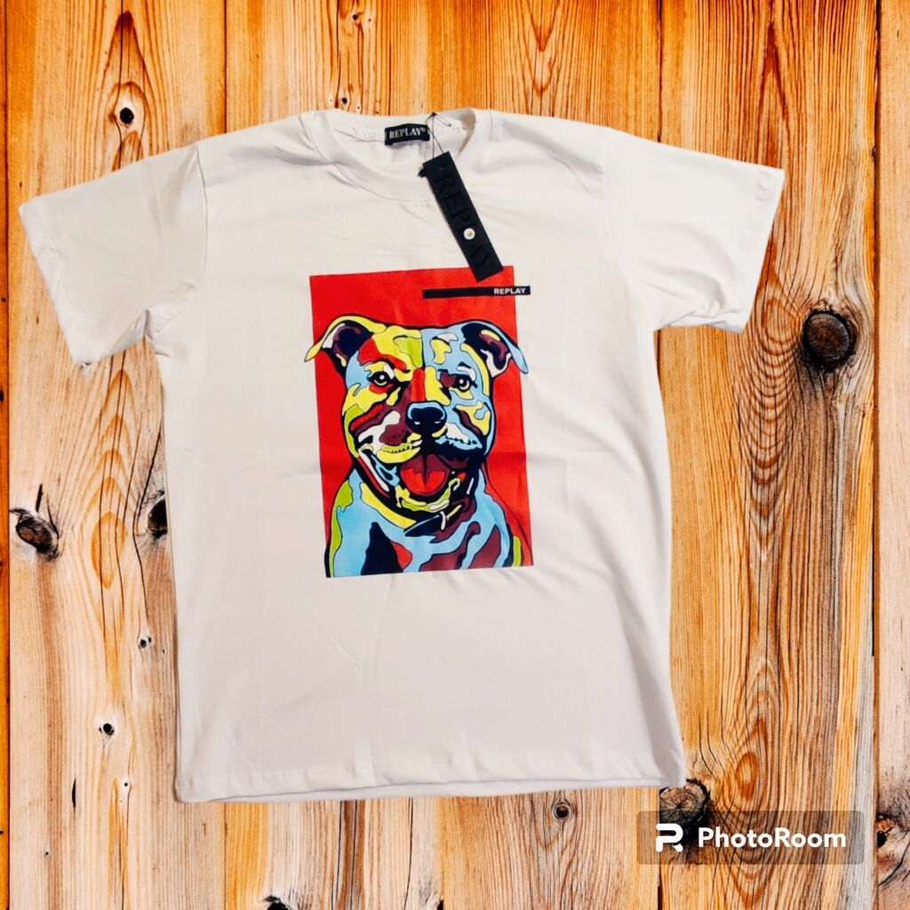 Men's T-shirt bоја - Bela