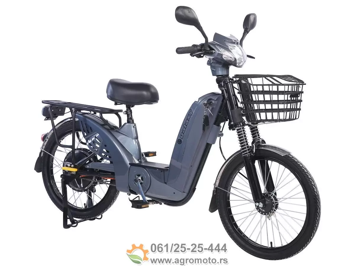 Električni bicikl GLX-A-3 250W 48V 12Ah siva