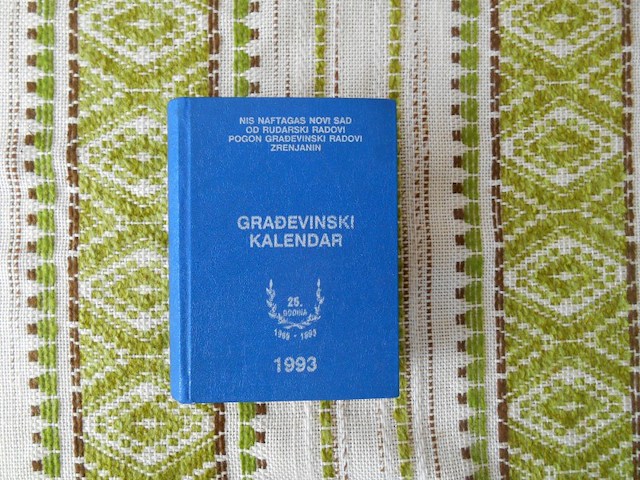 Građevnski kalendar 1993 - jubilarno izdanje