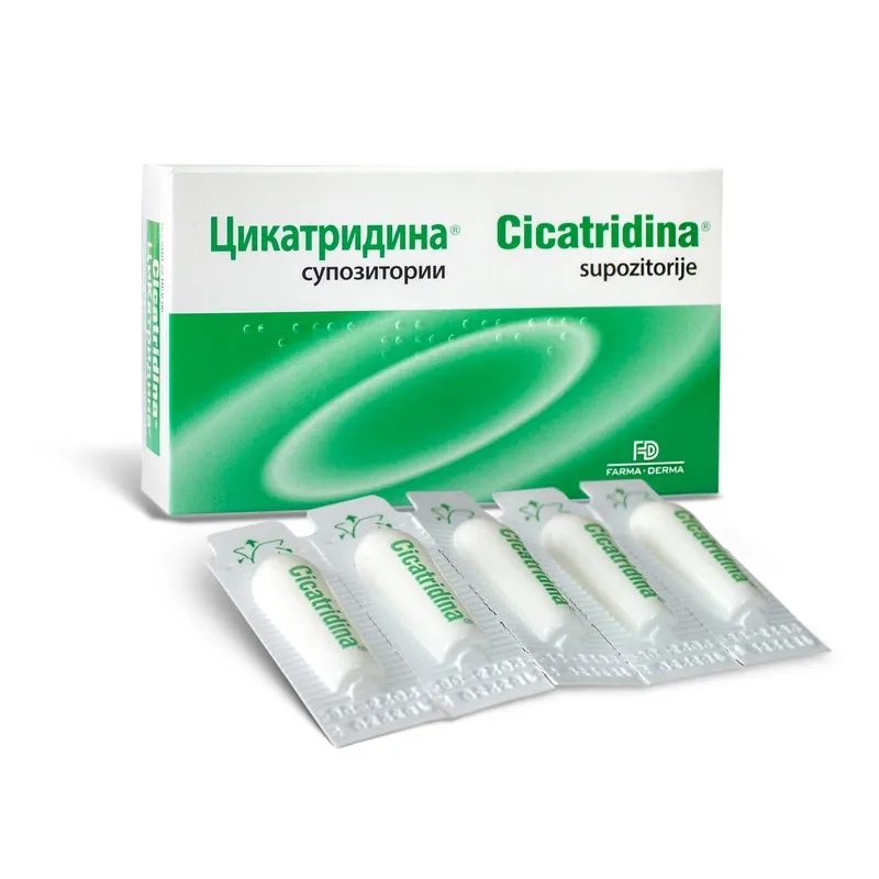 Cicatridina 10 supozitorija