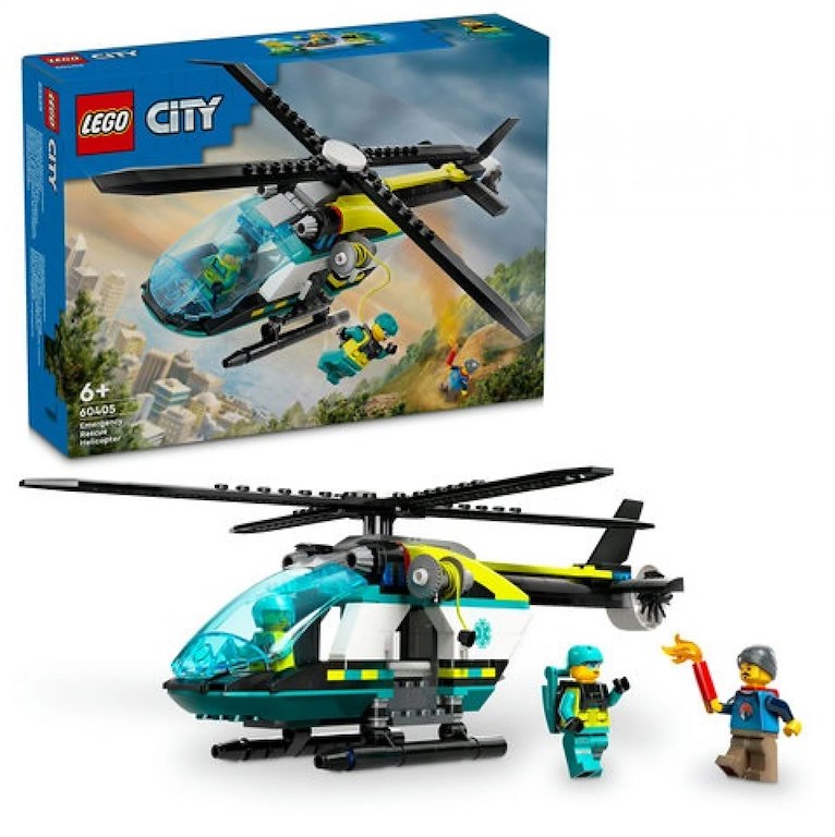 LEGO CITY GREAT VEHICLES EMERGENCY RESCUE HELICOPTER