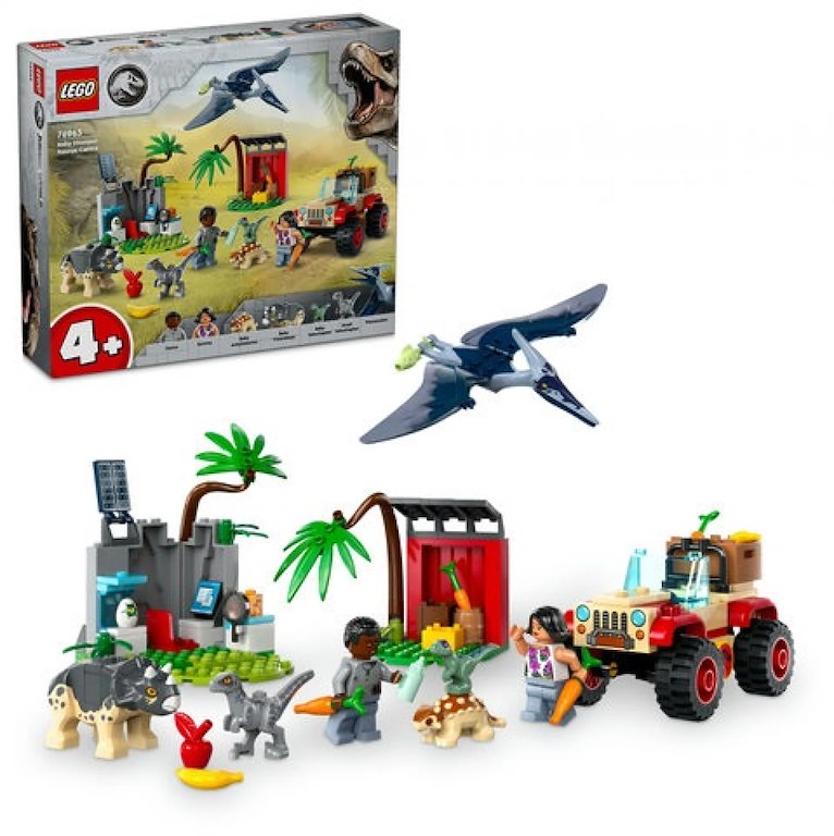 LEGO JURASSIC WORLD BABY DINOSAUR RESCUE CENTER