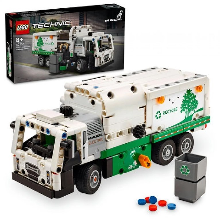 LEGO TECHNIC MACK LR ELECTRIC GARBAGE TRUCK