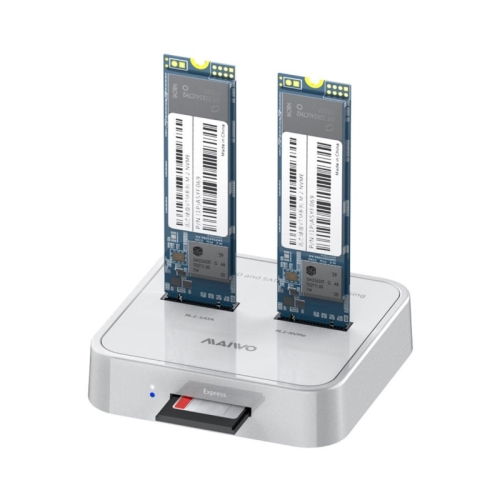 Docking station USB 3.1 tip C na 2 x M.2 (SATA & PCIe NvMe) K3016SD