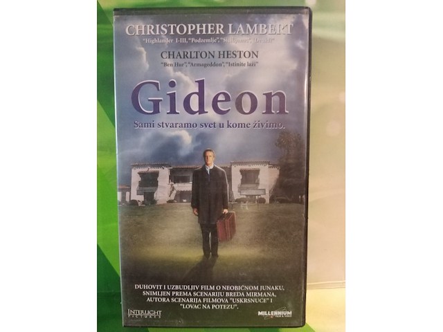 Gideon - Christopher Lambert / VHS /