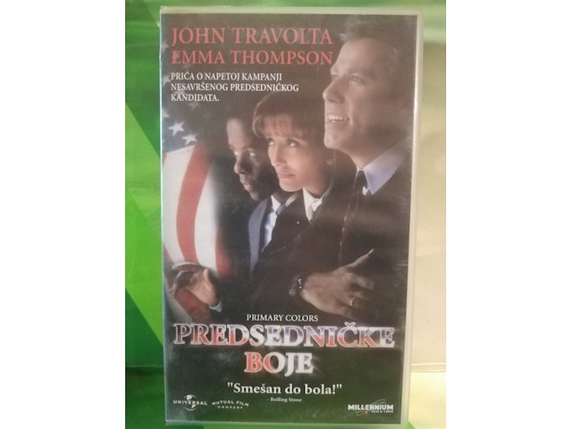 Predsedničke Boje - John Travolta / VHS /