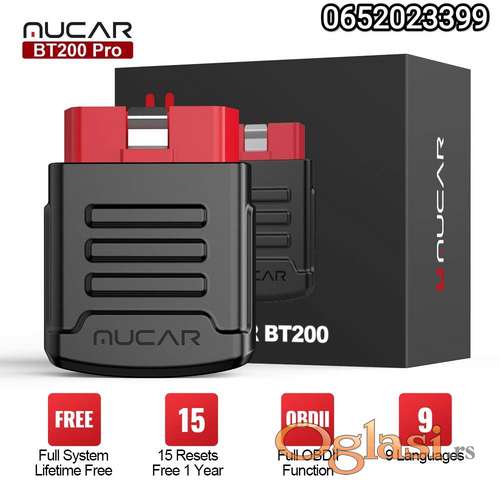 MUCAR BT200 Pro Full System OBD2 Auto Dijagnostika