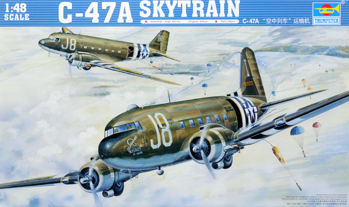 TRUMPETER 1/48 C-47A Skytrain