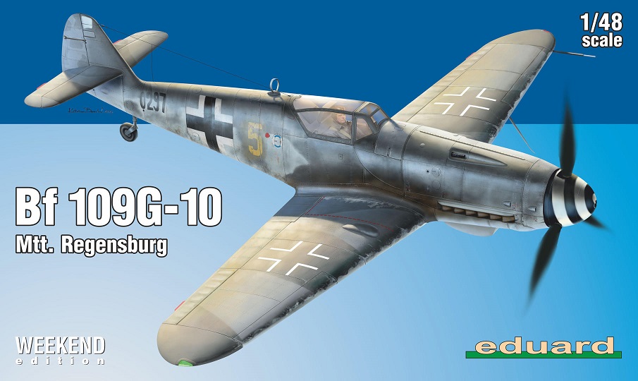 EDUARD 1/48 Bf-109G-10 Mtt. Regensburg (Weekend edition)