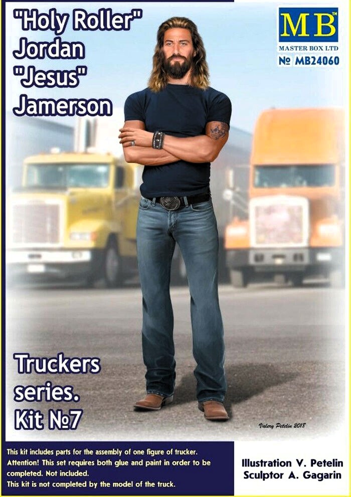 MASTER BOX 1/24 Holy Roller Jordan „Jesus“ Jamerson – Truckers Series Kit No.7