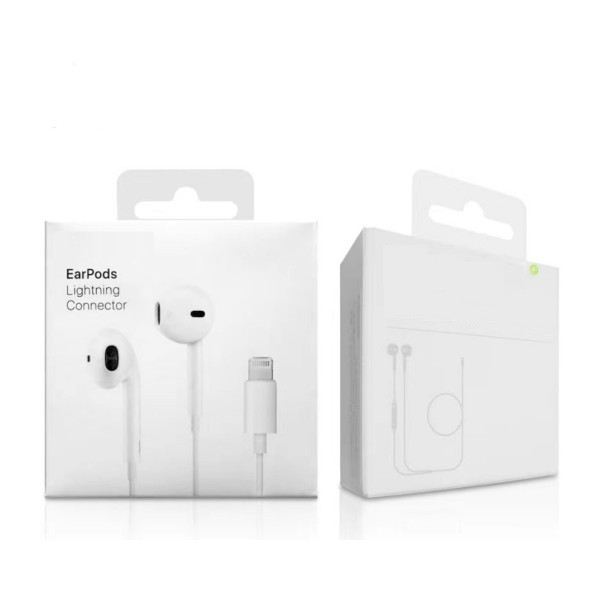 Slušalice žične s mikrofonom, Gembird BHP-Ear Pods, konektor iPhone 1x Lightning 8-pin, bele