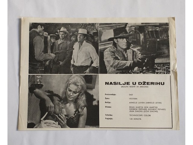 filmske reklame Yugoslavia  - RAZNO -
