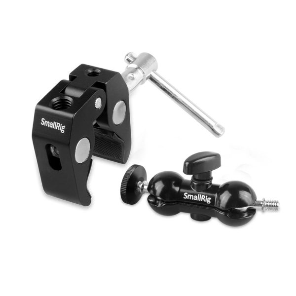 SmallRig 1138B Crab-Shaped Clamp Kit with Ballhead Magic Arm