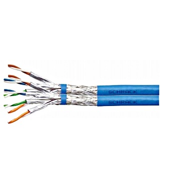 Kabl inst.Cat.7 S/FTP - 1000 Mhz,2x(4x2xAWG-23),LS0H-3,plavi
blue, Sale per meter