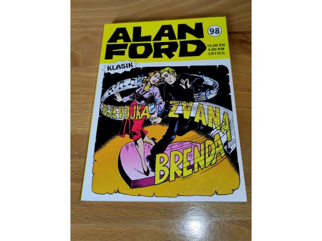 Alan Ford klasik 98 - Djevojka zvana Brenda(NIJE PIRAT)