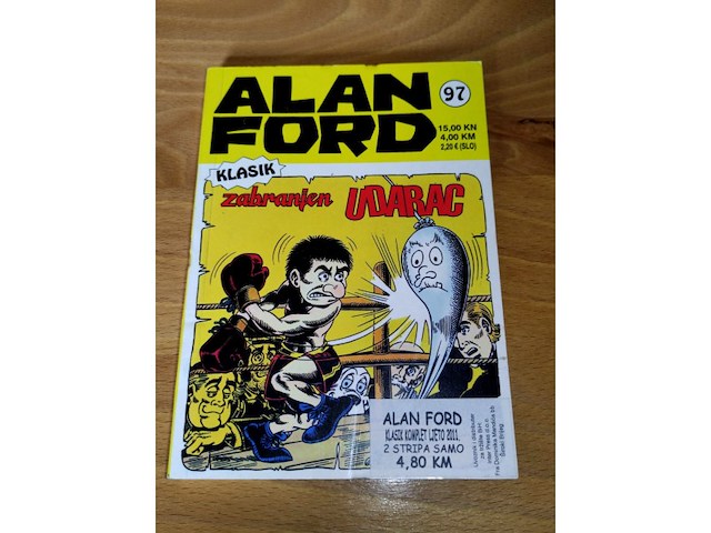 Alan Ford klasik 97 - Zabranjen udarac (NIJE PIRAT)