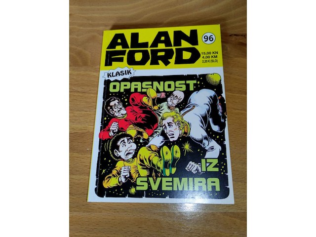 Alan Ford klasik 96 - Opasnost iz svemira (NIJE PIRAT)