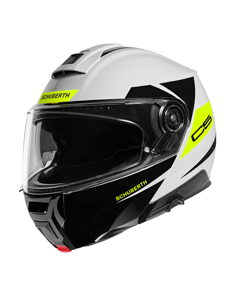 Schuberth flip up kaciga C5 eclipse fluo bluetooth