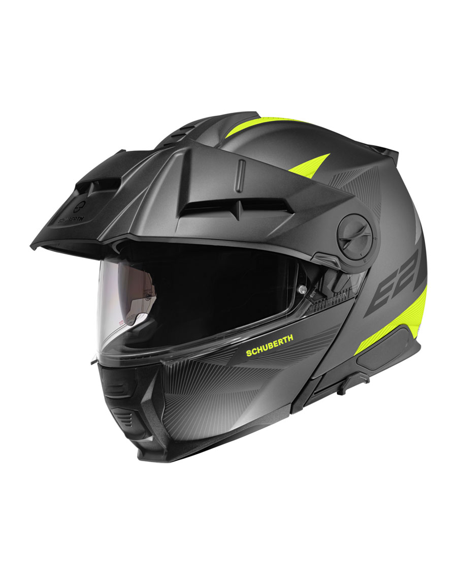 Schuberth flip-up adventure kaciga E2 Defender fluo