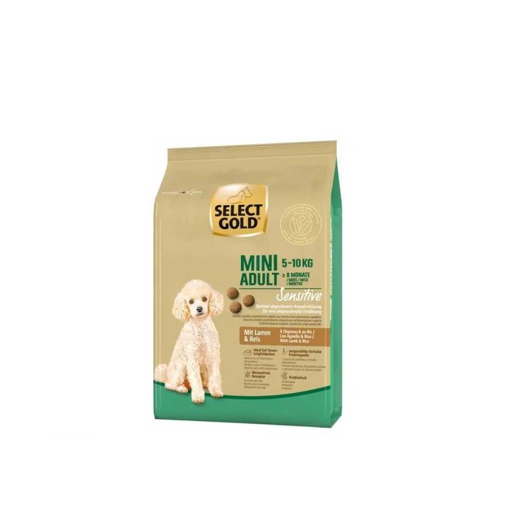 SELECT GOLD Dog Sensitive Mini Adult Lamb&Rice 1kg