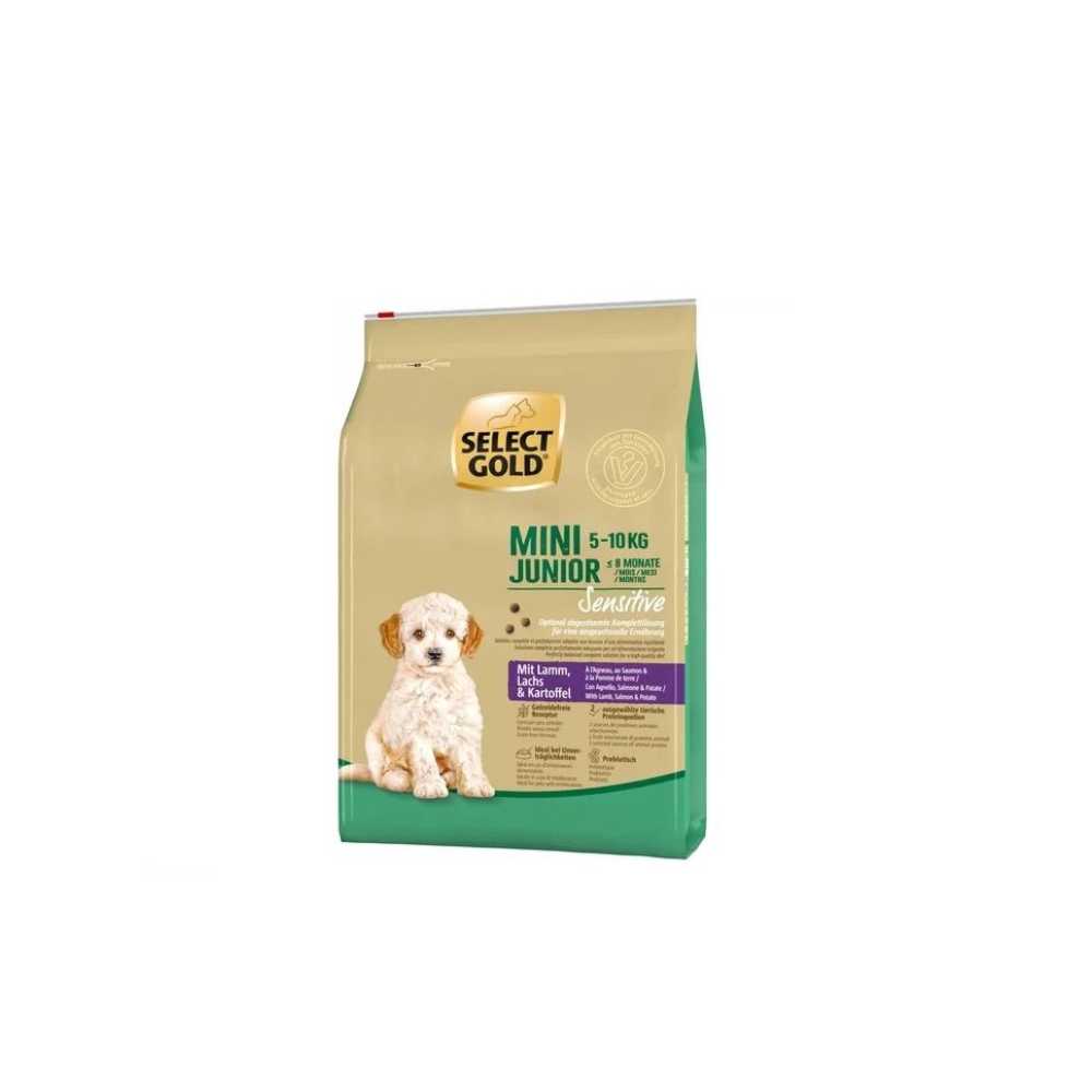 SELECT GOLD Dog Sensitive Mini Junior Lamb&Salmon 1kg