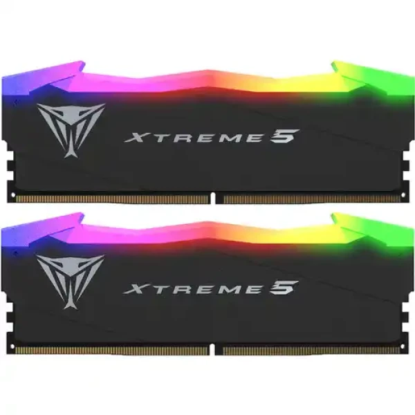Memorija DDR5 48GB 2x24GB 8000MHz Patriot Viper Xtreme 5 RGB PVXR548G80C38K