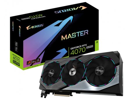 GIGABYTE NVIDIA GEFORCE RTX 4070 SUPER MASTER 12GB GV-N407SAORUS M-12GD GRAFIČKA KARTA