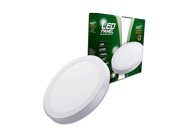 LED Panel Lumax Eco okrugli nadgradni 24W 6500K