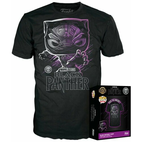 FUNKO Boxed Tee: Marvel - Black Panther