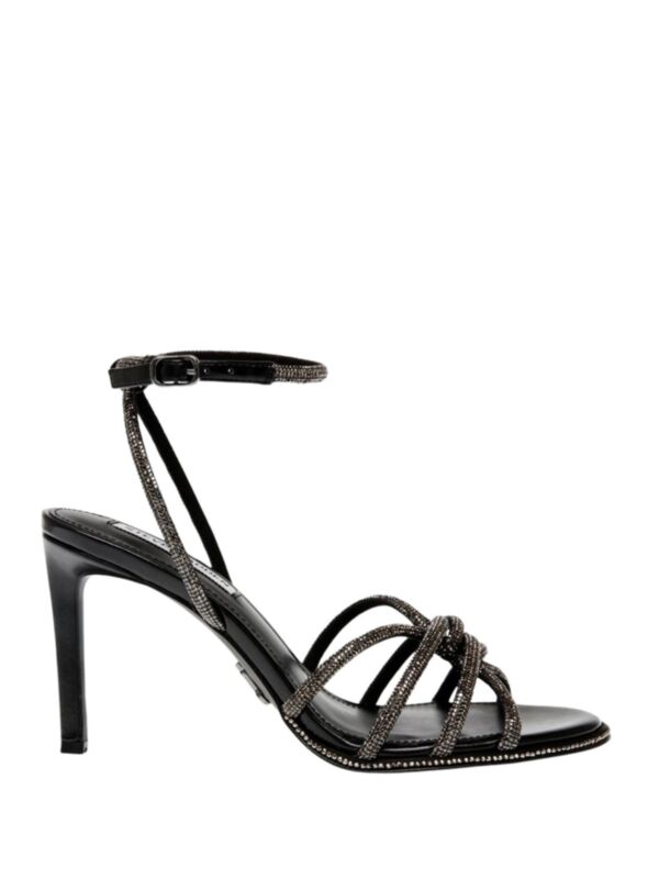 Steve Madden - Crne sandale sa cirkonima