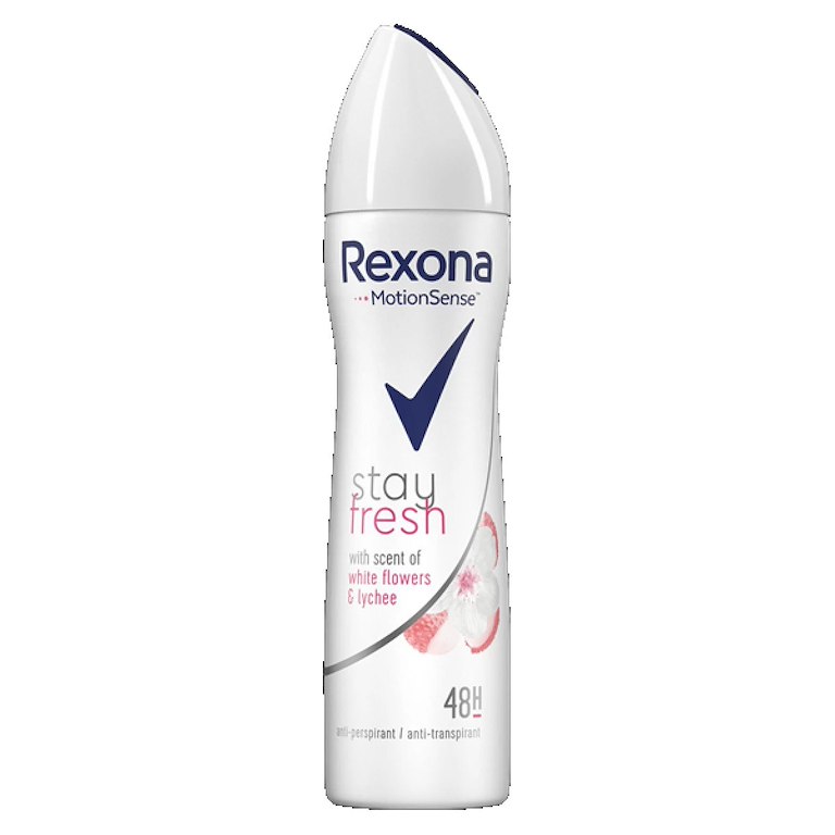 REXONA DEO 150ML W.STAY FRESH WHITE FLOWERS