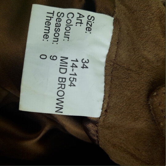 Kožne pantalone Amisu, Vel. XS/34