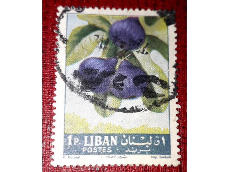 Liban 1983 flora