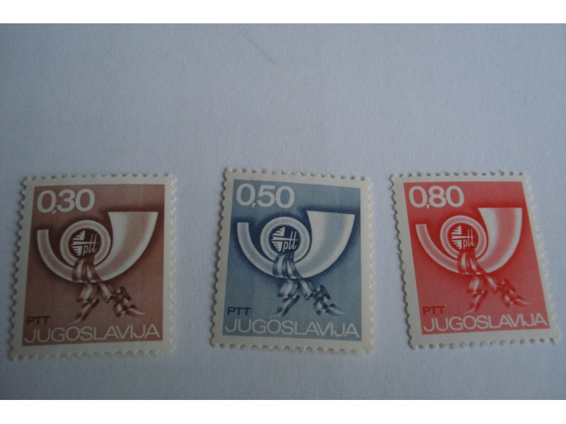 SFRJ - SERIJA - 1973 - PTT