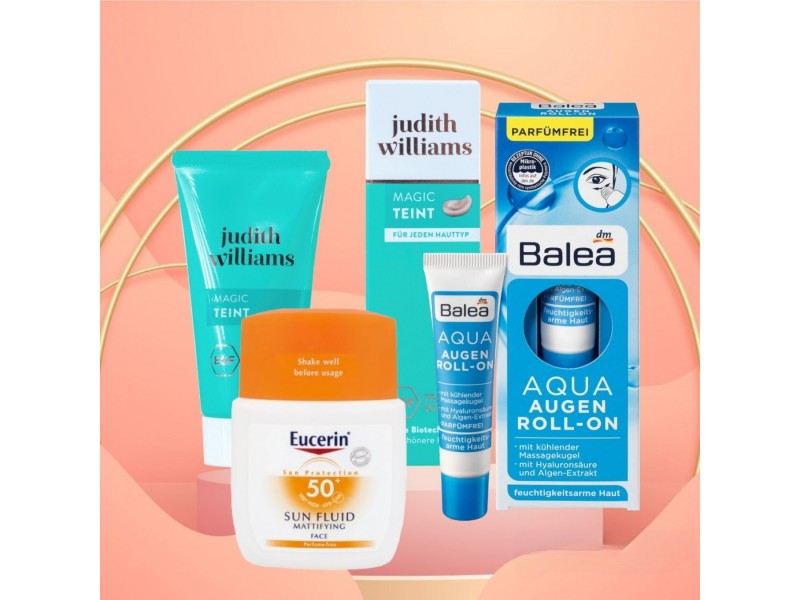 Judith williams BB + Balea Aqua + Eucerin