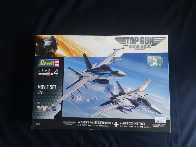 REVELL MAKETA MOVIE SET TOP GUN