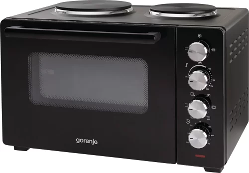 Mini šporet sa dve ringle Gorenje OM30GBX
Mini šporet sa dve ringle Gorenje OM30GBX