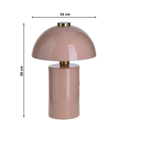 METALNA STONA LAMPA 26X26X38CM