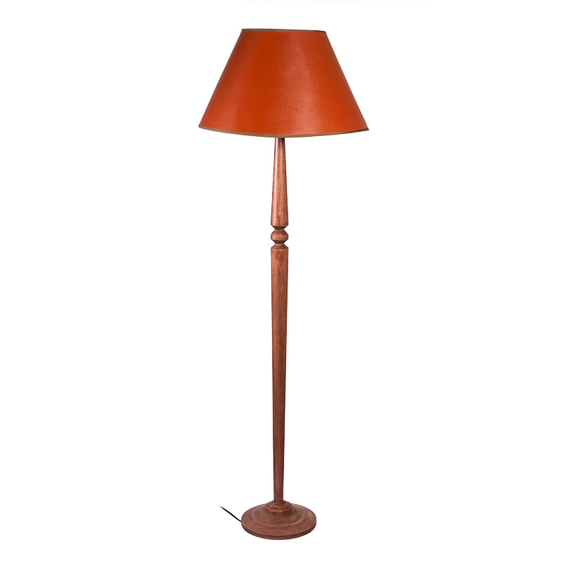 DRVENA PODNA LAMPA