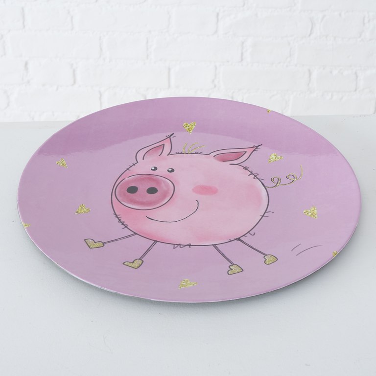 PLASTIČNI DEKORATIVNI TANJIR 33CM