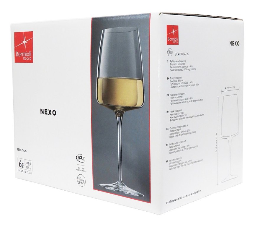 BORMIOLI ROCCO ČAŠA ZA BELO VINO NEXO 37,8 CL 6/1 365751