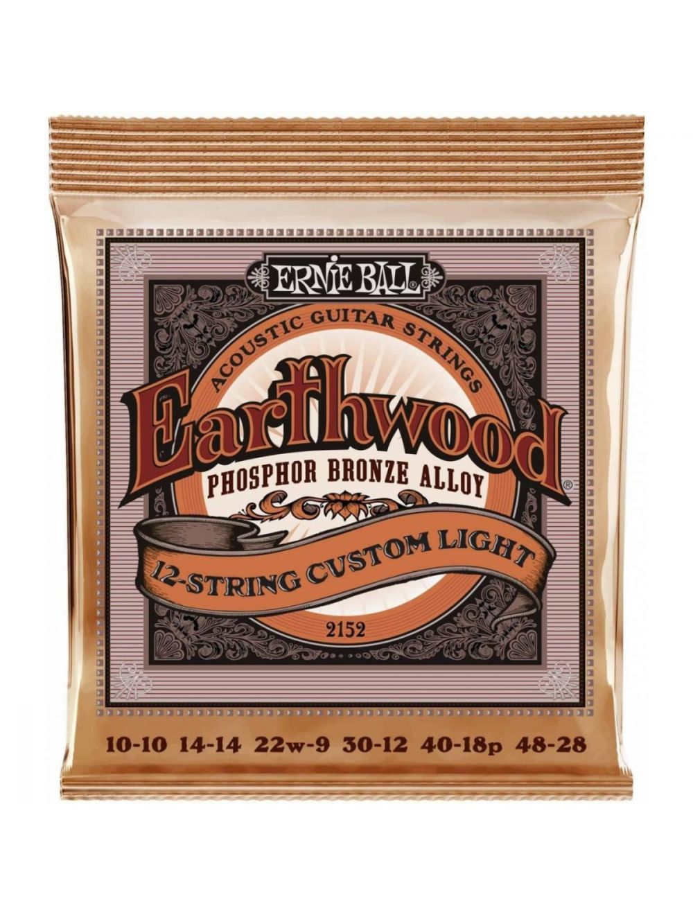 ERNIE BALL 2152 EARTHWOOD 10-48