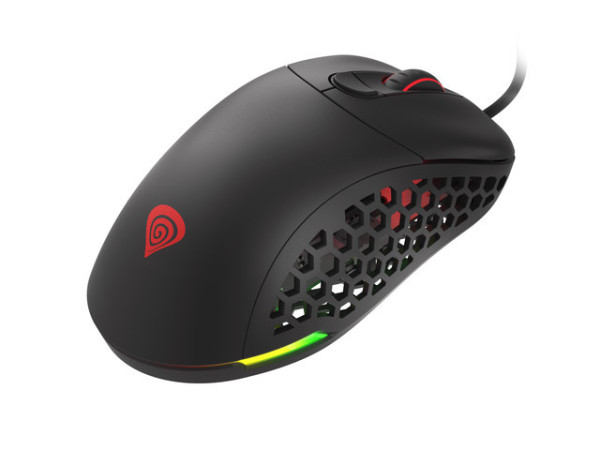GENESIS XENON 800, Gaming Optical Mouse 200-16000 DPI, Maximum acceleration 50 G, OMRON Switches, RGB LED, 6 Buttons, USB, Black, Cable 1,8 m ( NMG-1629 )
