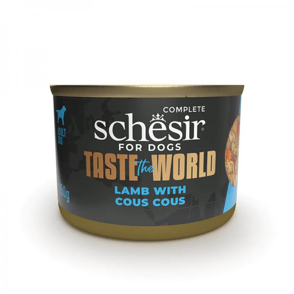 Schesir Dog Taste the World Jagnjetina i Kus Kus 150 g