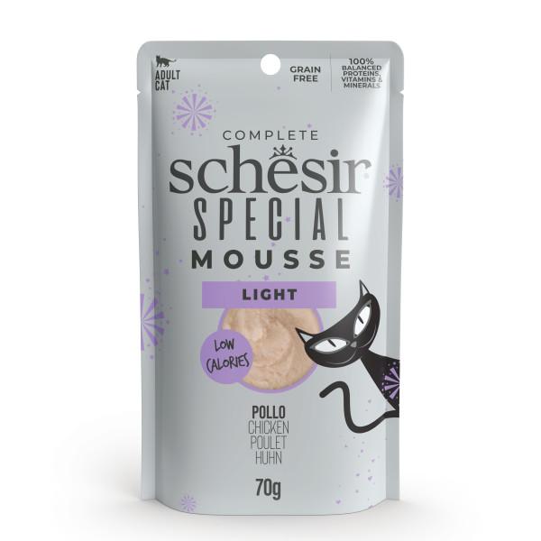 Schesir Special Light Mousse Piletina, ćuretina i bundeva 70 g