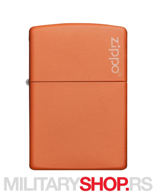 Zippo Upaljač Orange Matte Logo Design
Zippo Upaljač Orange Matte Logo Design
