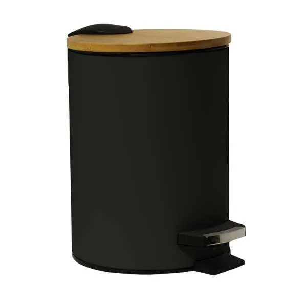 Bamboo metalna kanta Black 3l